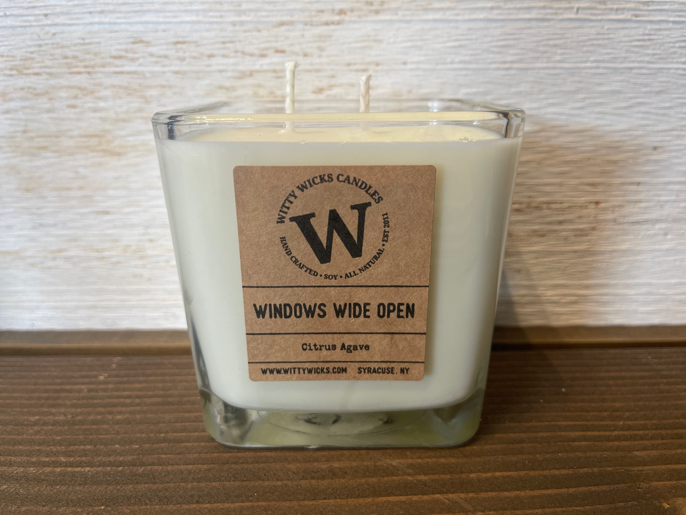 Windows Wide Open – Witty Wicks Candles